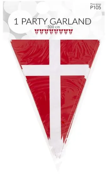 Flag vimpel banner 3 meter. 1 stk. - Flag - Lunahobby