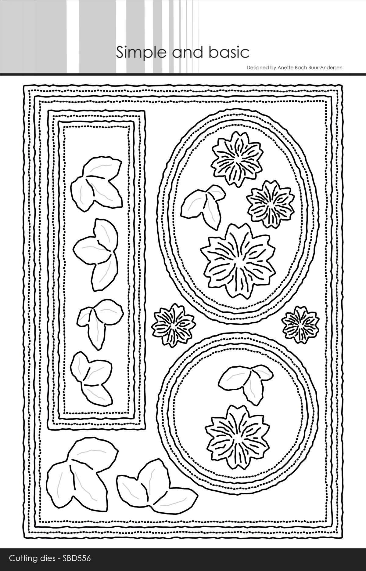 Die Old Paper A5 SBD556 Simple and Basic - Simple and Basic - Lunahobby